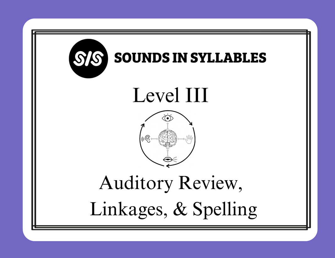 SIS Level 3 Resources – Dyslexia Media, LLC