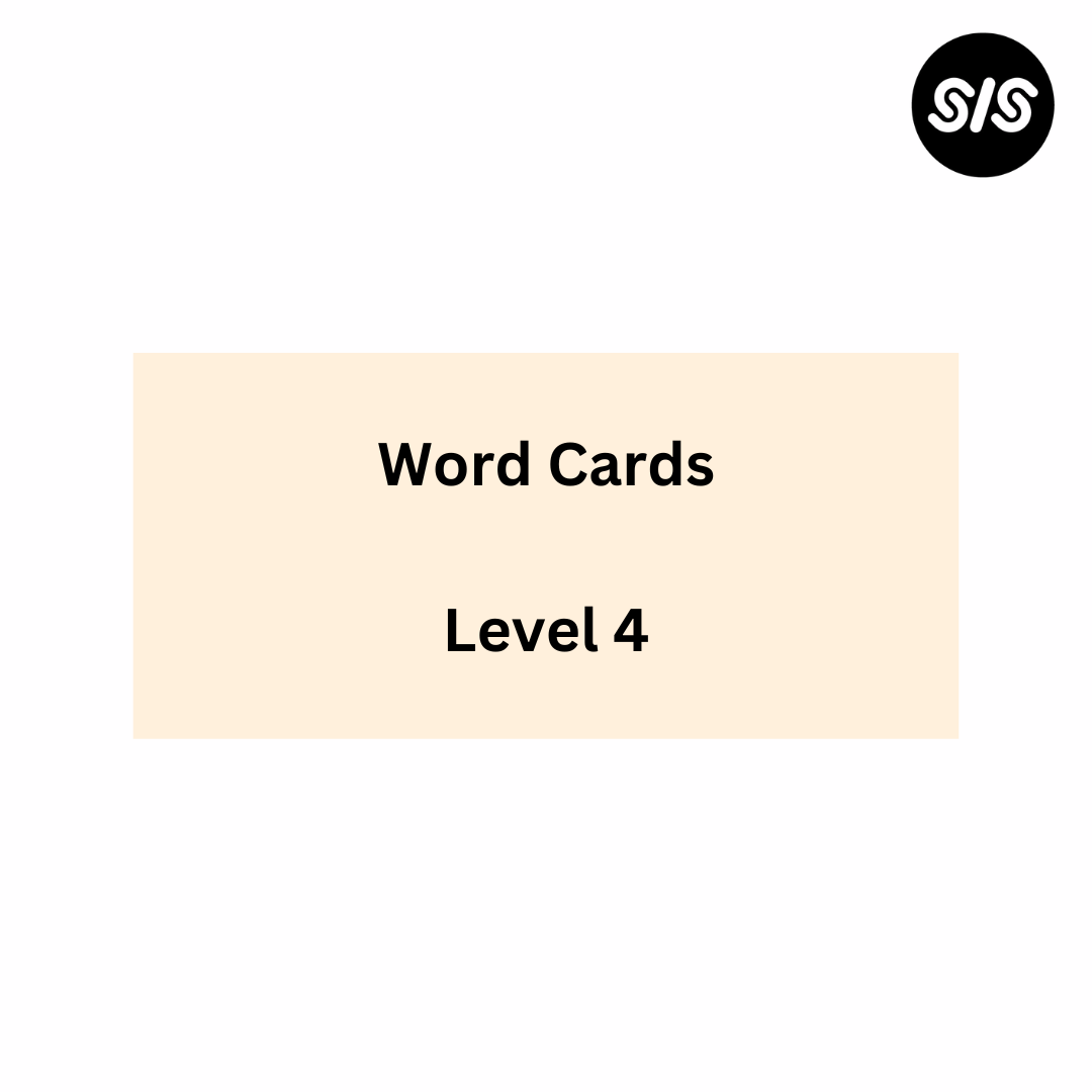 SIS Level 4 Resources – Dyslexia Media, LLC